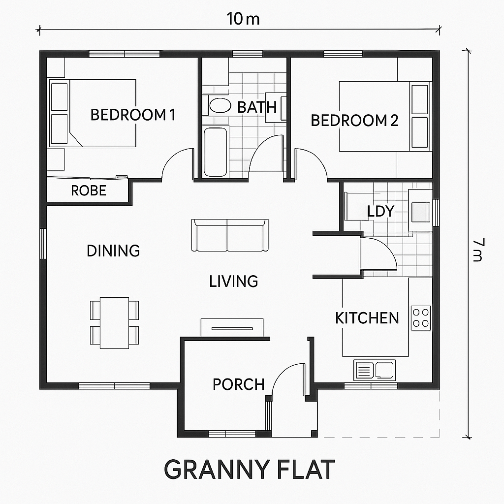 Super-sized granny flats coming to back yards - Building Today